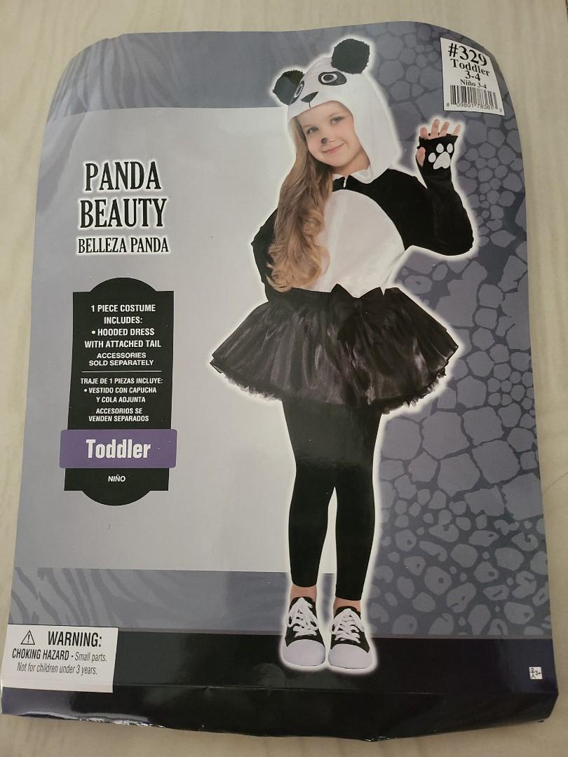 2-4YO : Girls Panda Costume Tutu, Babies & Kids, Babies & Kids Fashion ...