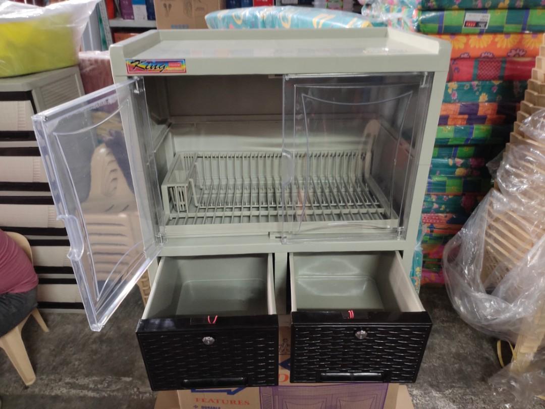 2 Layer King Dish Cabinet, TV & Home Appliances, Kitchen Appliances ...