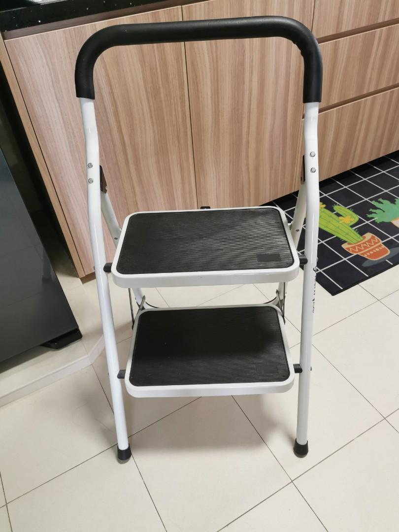 2 steps stool ladder, Furniture & Home Living, Home Improvement ...