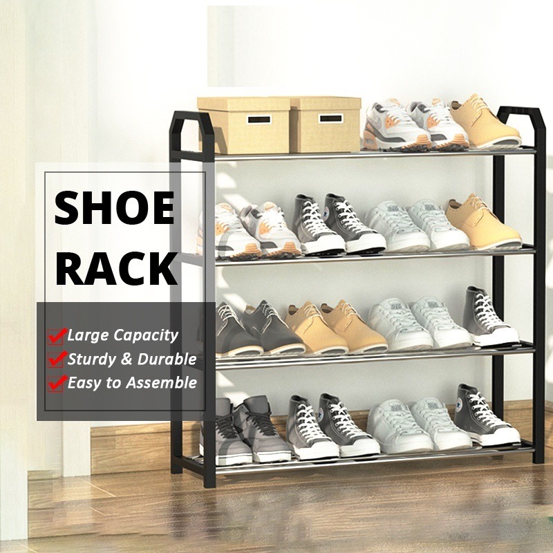 3 4 5 Tiers Entrance Shoes Rack / Metal Steel Shoe Rack / Shoe ...