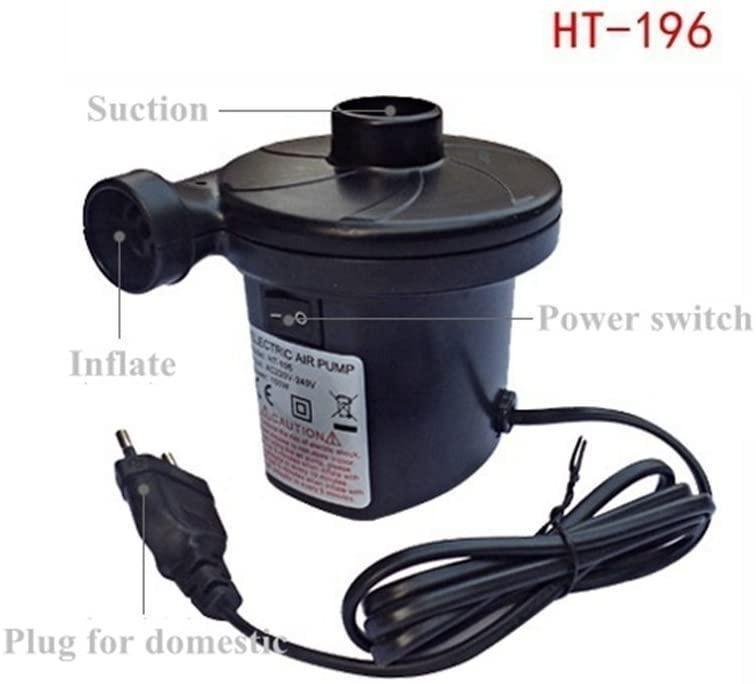 (3 Pin Plug) Vehicle Domestic Air Pump Electric Inflator Pump Suction ...