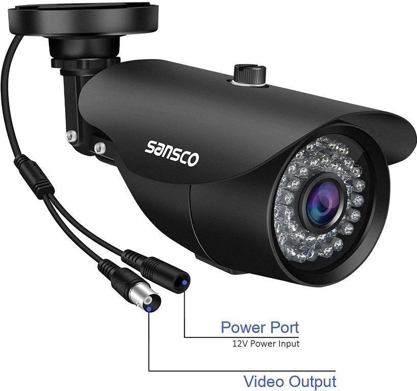 [406] [TRUE 1080p HD] SANSCO 8 Channel DVR CCTV Security Camera System ...