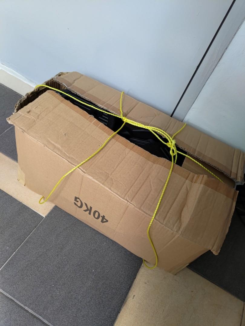 40KG Hard Plastic Weights Set, Sports Equipment, Exercise & Fitness ...