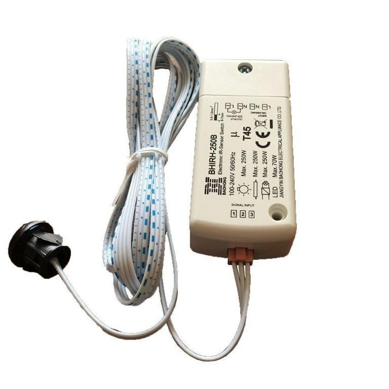 [425] HoneyFly Newest BHIRH-250B Patented 250W IR Sensor Switch Dual ...