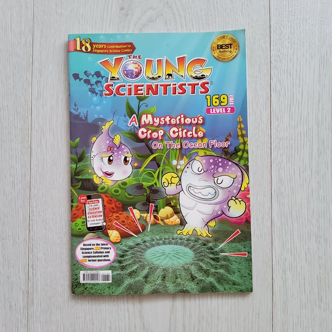 6pcs Young Scientists Comic Book Level 2 (4pcs) & Level 3 (2pcs ...