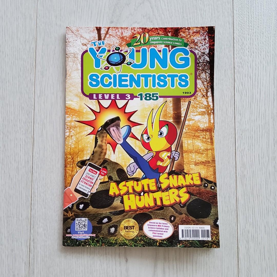 6pcs Young Scientists Comic Book Level 2 (4pcs) & Level 3 (2pcs ...