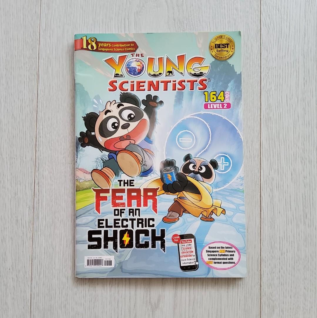 6pcs Young Scientists Comic Book Level 2 (4pcs) & Level 3 (2pcs ...