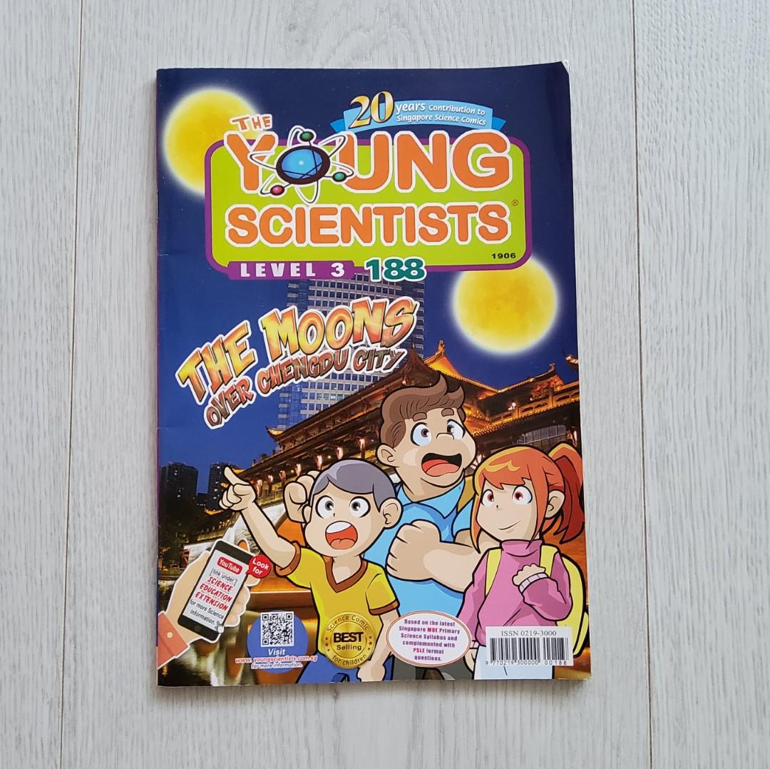 6pcs Young Scientists Comic Book Level 2 (4pcs) & Level 3 (2pcs ...