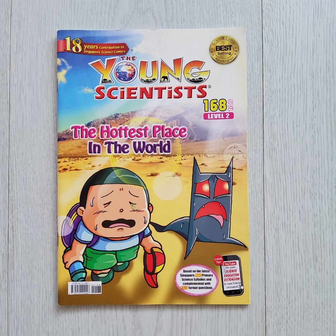 6pcs Young Scientists Comic Book Level 2 (4pcs) & Level 3 (2pcs ...