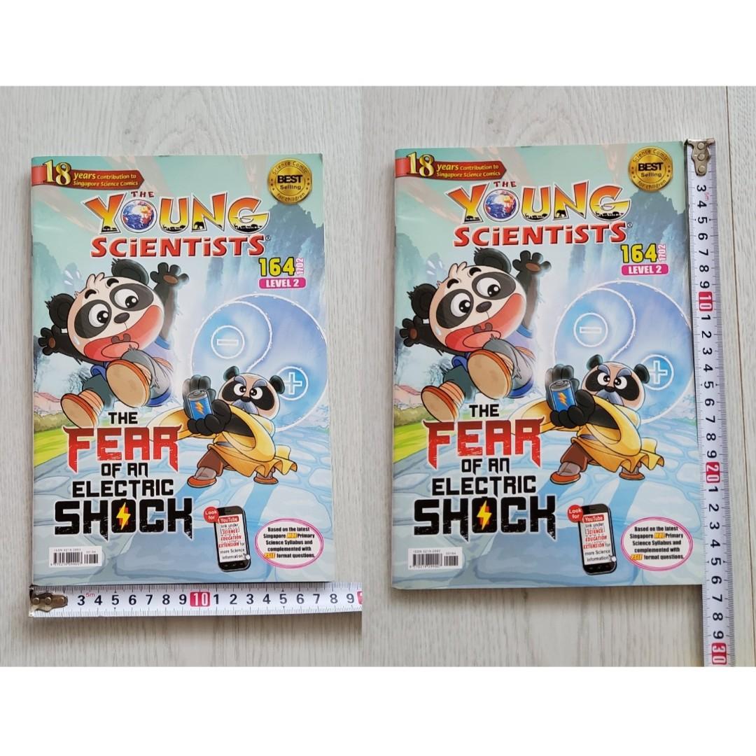 6pcs Young Scientists Comic Book Level 2 (4pcs) & Level 3 (2pcs ...
