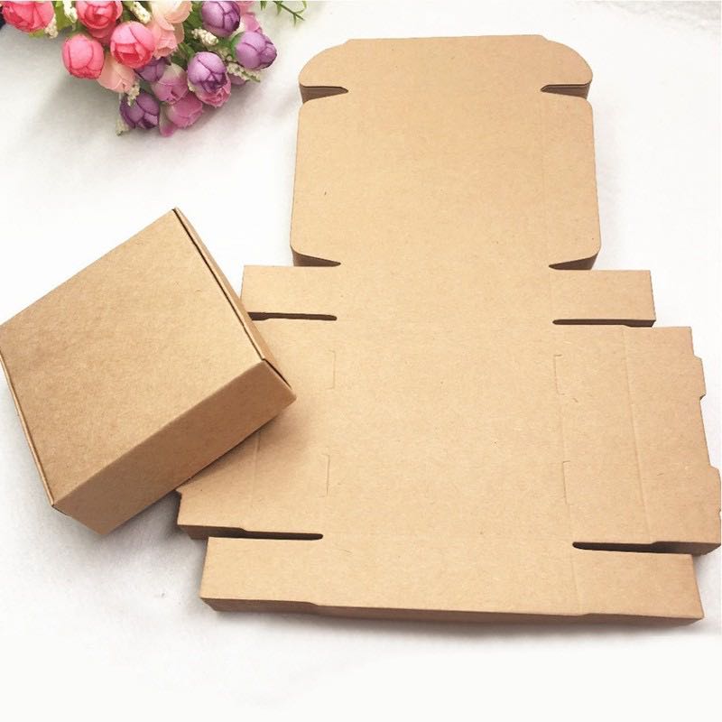 Detash 43pcs Paper Nice Kraft Packaging Box Small Size, Hobbies & Toys ...