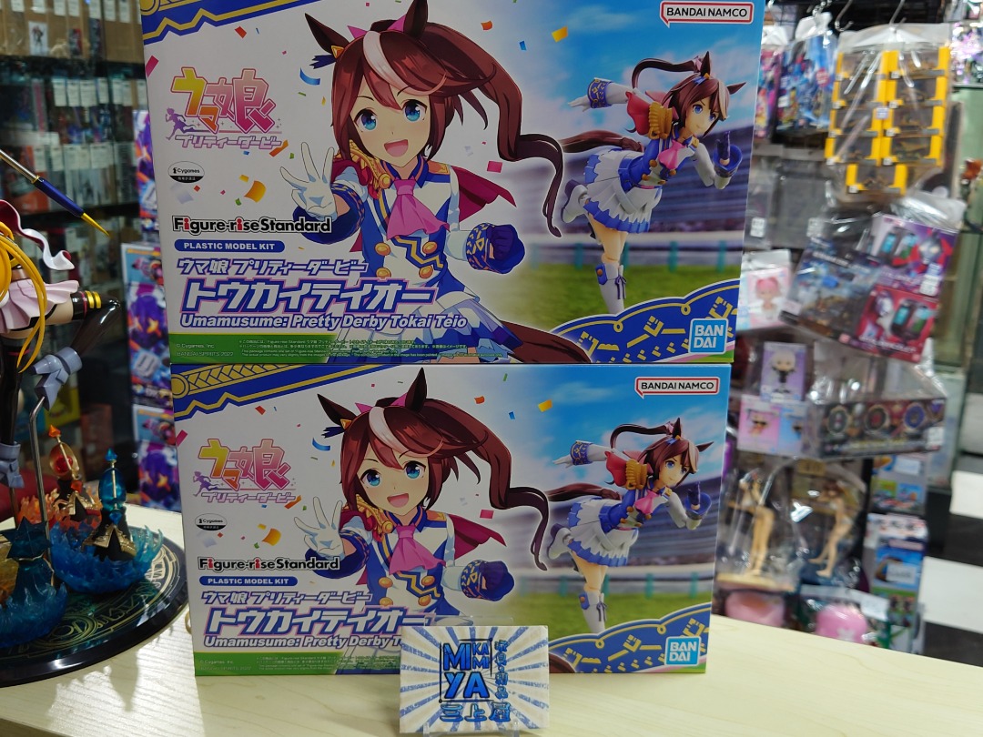 三上屋 行版 FIGURE RISE STAND 賽馬娘 馬娘 PRETTY DERBY 東海帝王 模型, 興趣及遊戲, 玩具 & 遊戲類 ...