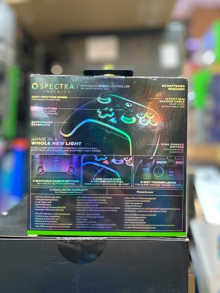 🔥 ⭕ RGB增強型有線控制器💖 🌟 Power A Xbox Spectra Infinity 控制器 ⭐ 🌟, 電子遊戲, 遊戲機配件 ...