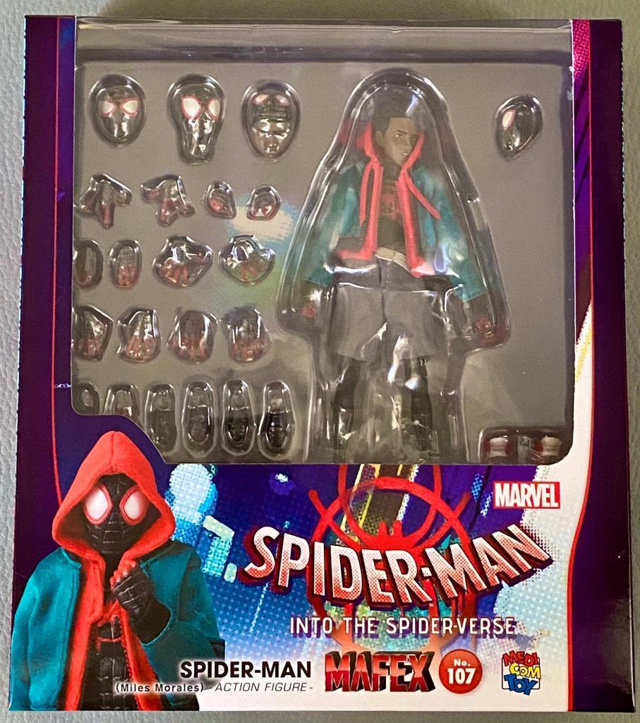 全新未開封 Medicom Mafex No 107 Spider-man Miles Morales into the ...