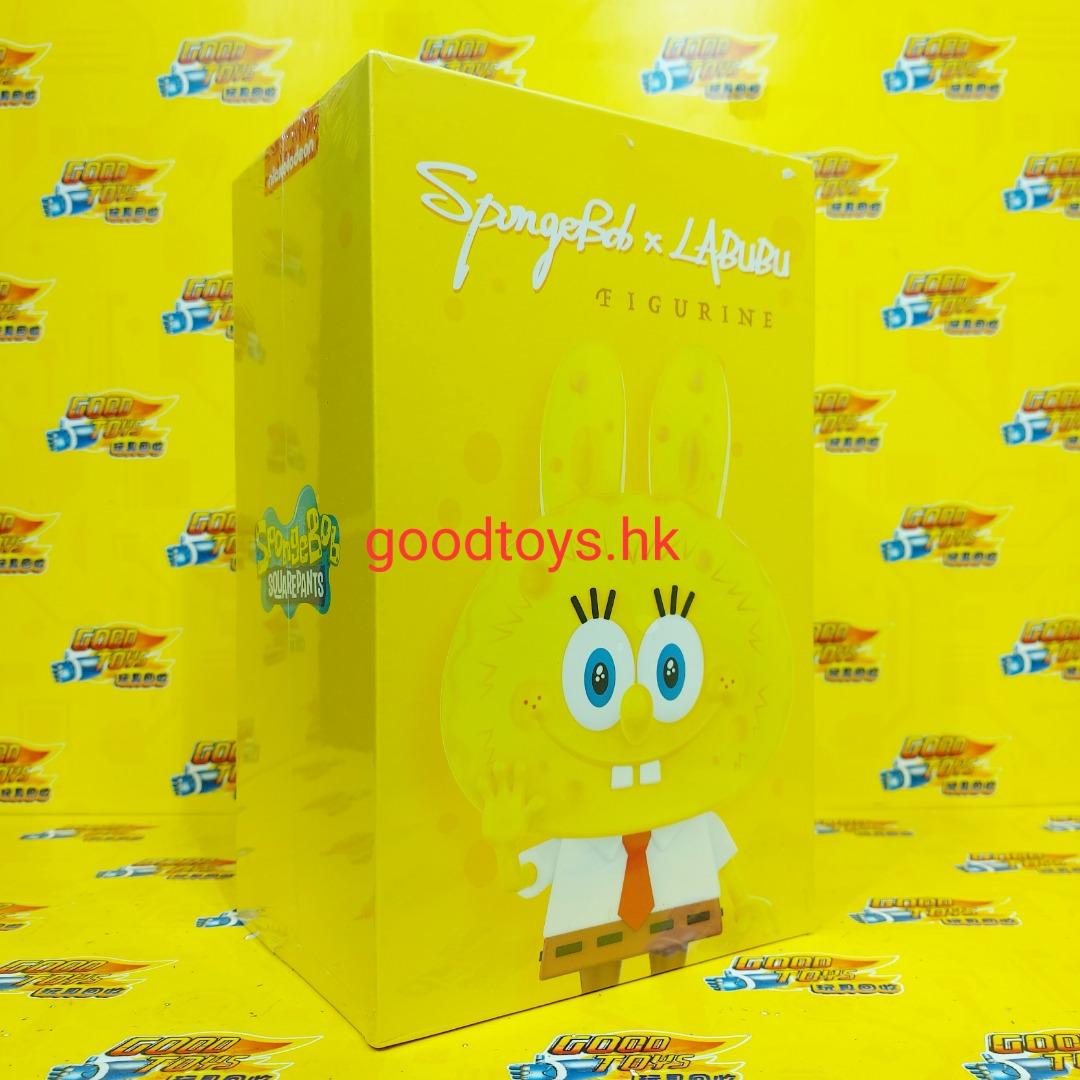 全新未開封 NICKELODEON SPONGEBOB X LABUBU FIGURINE SPONGEBOB SQUAREPANTS THE ...