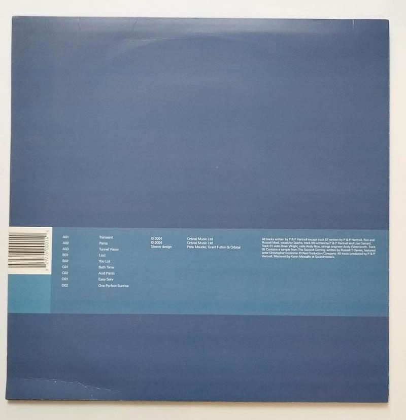 現貨 ORBITAL Blue Album 2004年UK版1st Press 黑膠唱片 Vinyl 2 LP Ambient Techno ...