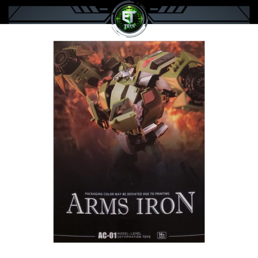 AC-01 Arms Iron Bulkhead With Upgrade Kits Blast Cannon Hammer Weapon ...