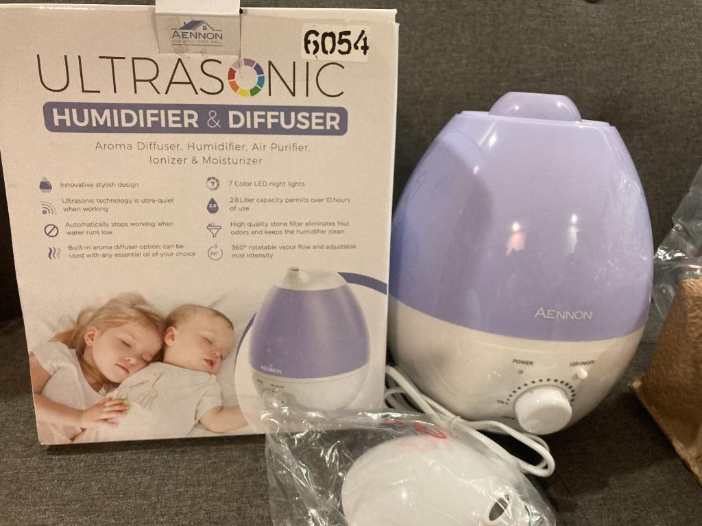 AENNON ULTRASONIC HUMIDIFIER & DIFFUSER 2.8L, TV & Home Appliances, Air ...