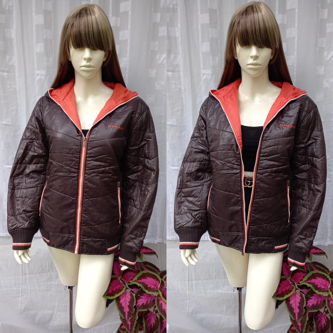 Airwalk Puffer Hooded Jacket, Women's Fashion, Coats, Jackets and ...