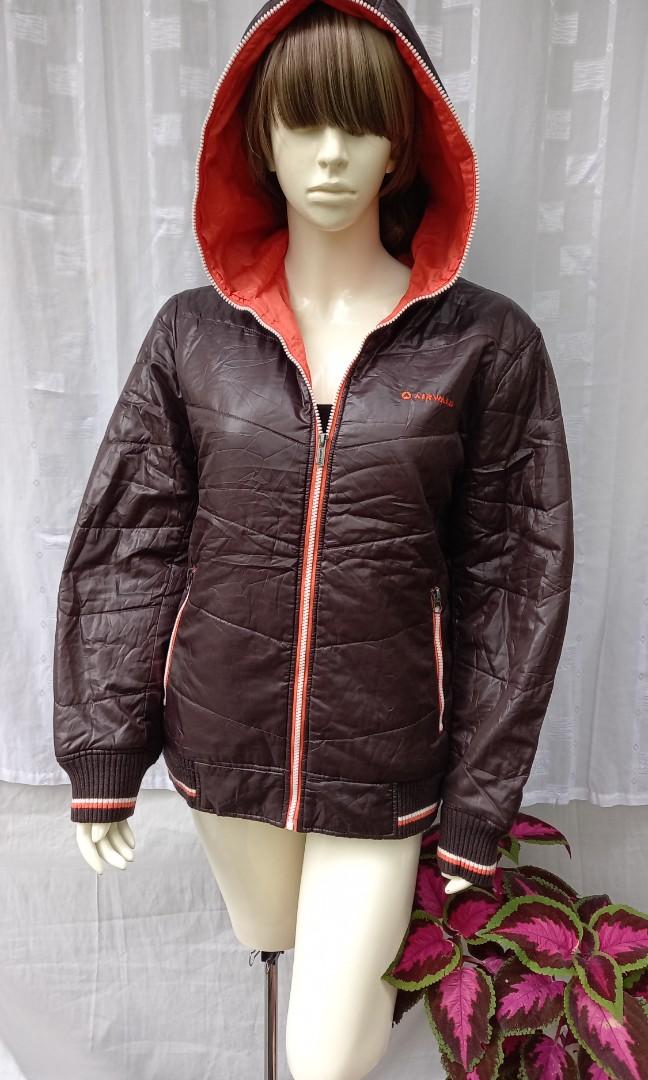 Airwalk Puffer Hooded Jacket, Women's Fashion, Coats, Jackets and ...