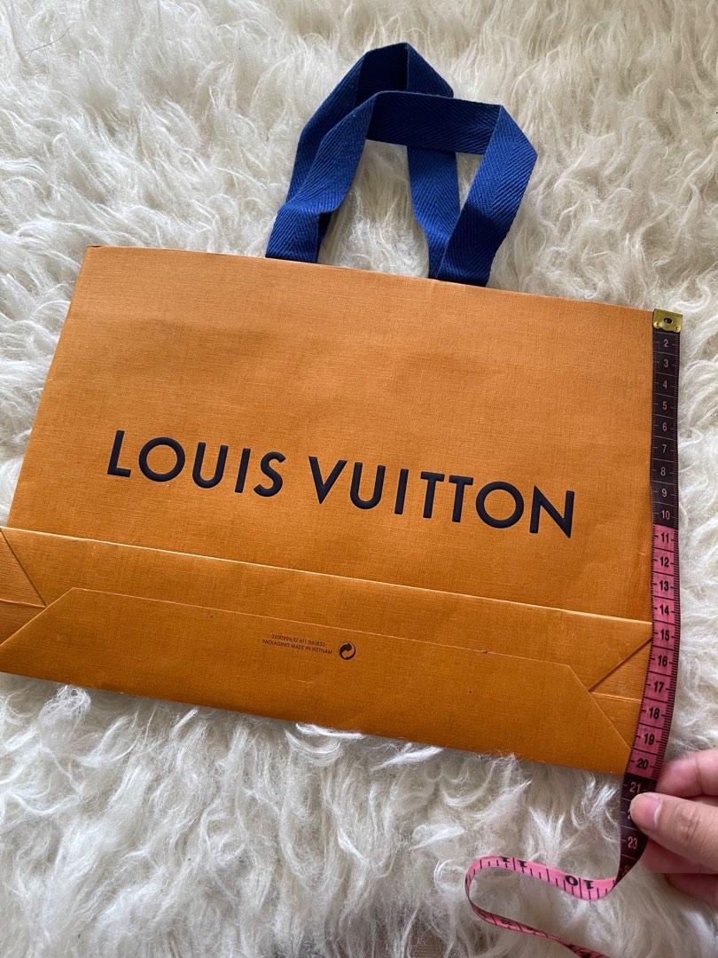 Authentic LV Paper Bag - Small Size, Luxury, Accessories on Carousell