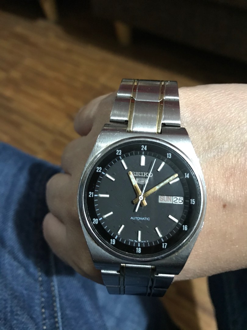 Authentic Seiko 5 Automatic Mens Watch, Men's Fashion, Watches ...