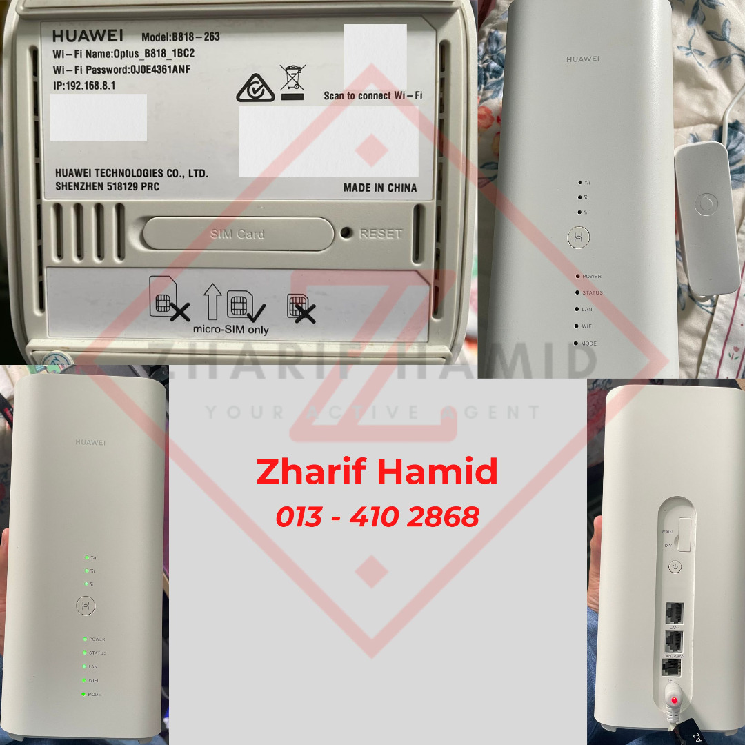 B818 Modem Router (Negotiable), Computers & Tech, Parts & Accessories ...