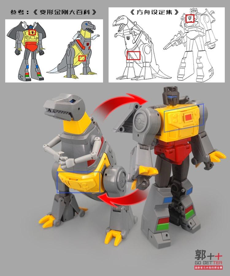Go Better Studio, upgrade kit for Newage Toys H44 Ymir Grimlock ...