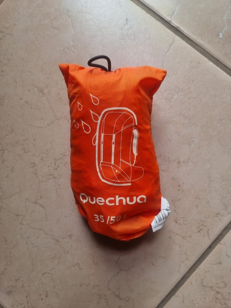 Backpack Rain Cover (35-50l, Quechua), Sports Equipment, Hiking ...