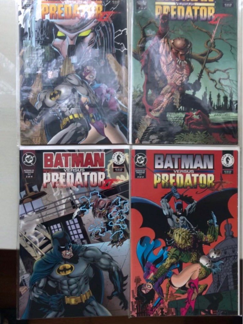 Batman vs Predators II, Hobbies & Toys, Books & Magazines, Comics ...