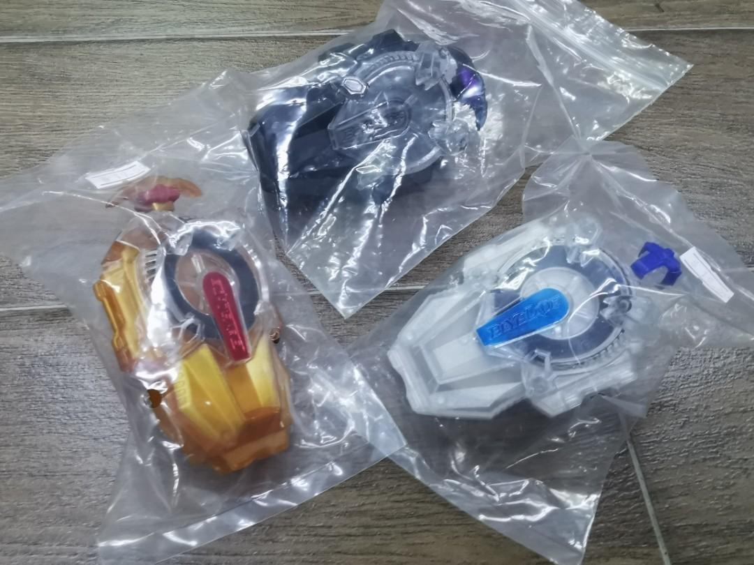 Beyblade Set of 8 beyblades with 3 Launchers and 1 stadium, Hobbies ...