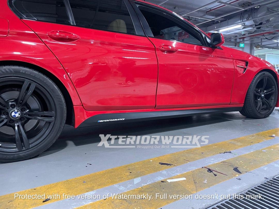BMW M Performance strip, Car Accessories, Accessories on Carousell
