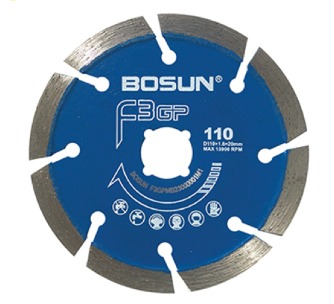 Bosun Extra Super Thin Segmented Diamond Disc 4 For General Purpose