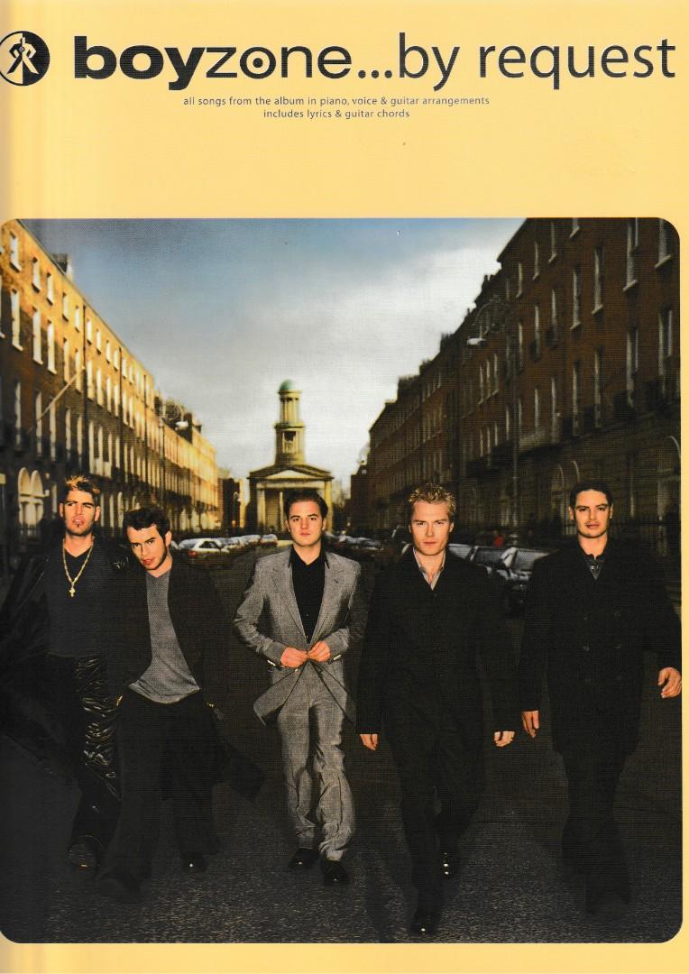boyzone...by request songbook, Hobbies & Toys, Music & Media, Music ...
