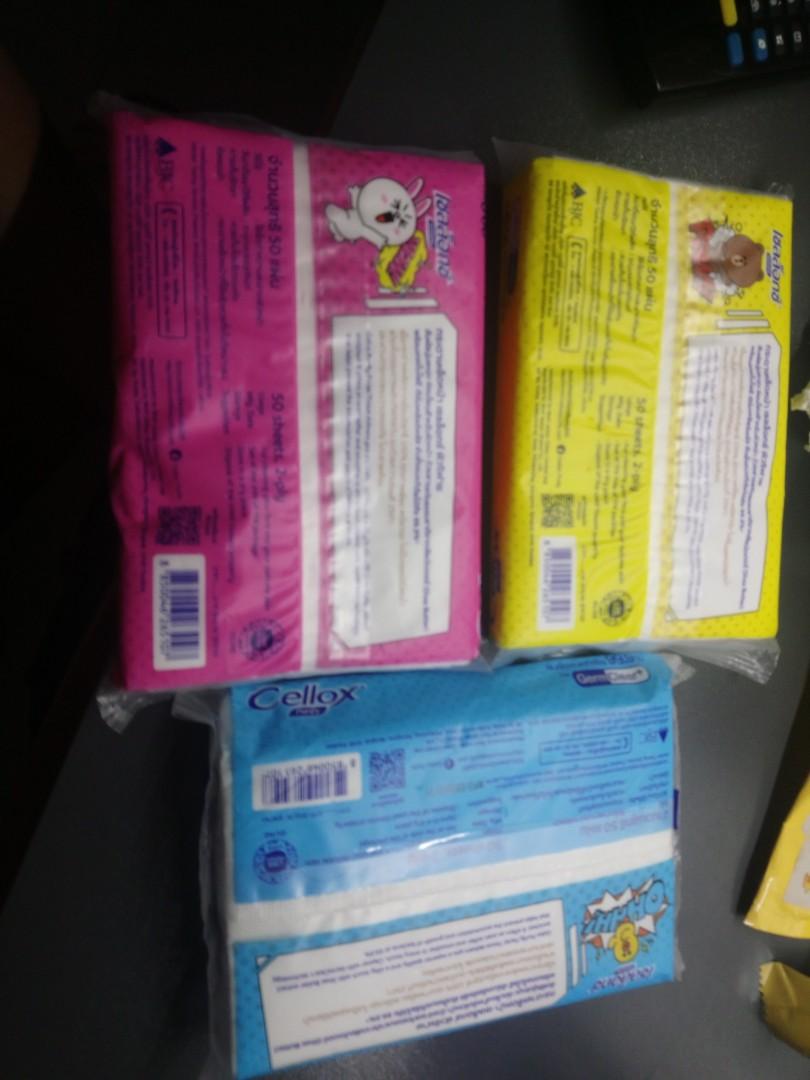 Brand new line friends packaging cellox purify tissue papers brown ...