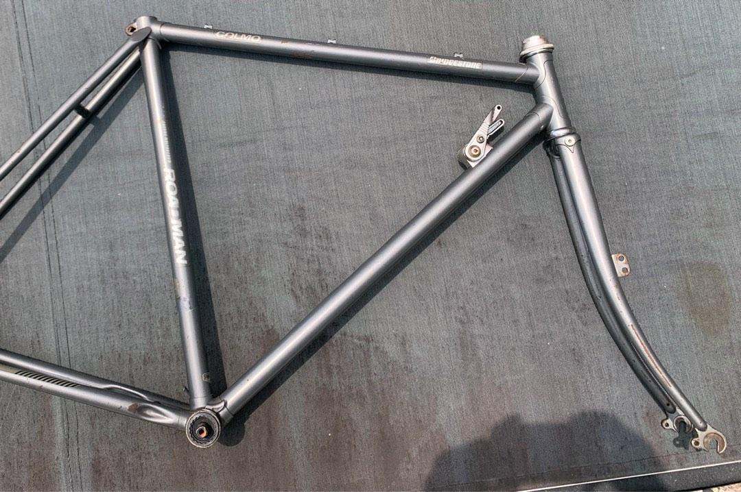 Bridgestone Roadman Cromoly Steel Touring Bike Frameset, Sports ...