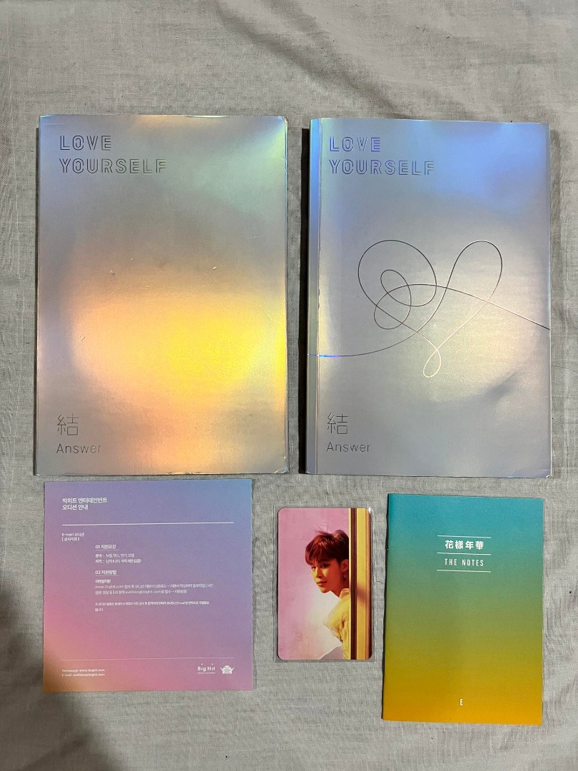 BTS LOVE YOURSELF: ANSWER E VERSION W/ JIMIN PC, Hobbies & Toys ...