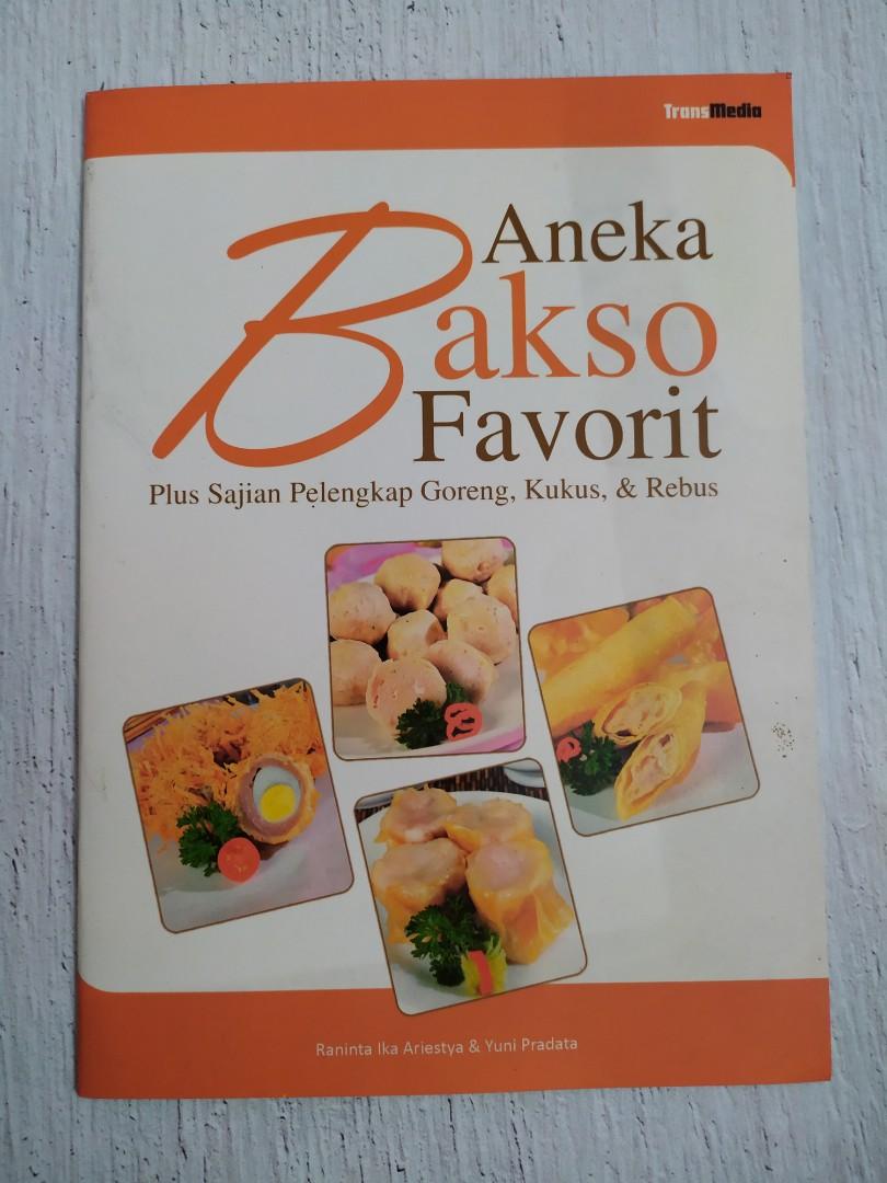 Buku Resep "Aneka Bakso Favorit", Buku & Alat Tulis, Buku di Carousell