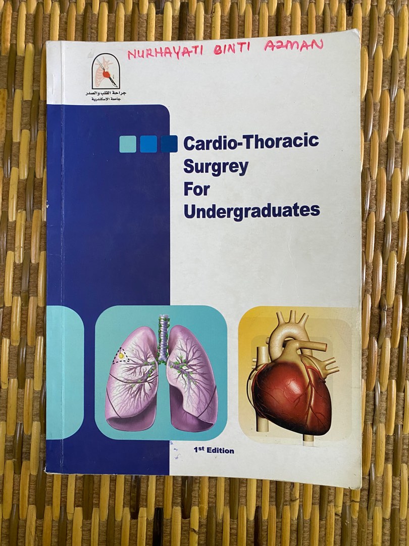 Cardio-thoracic surgery for undergraduates, Hobbies & Toys, Books ...