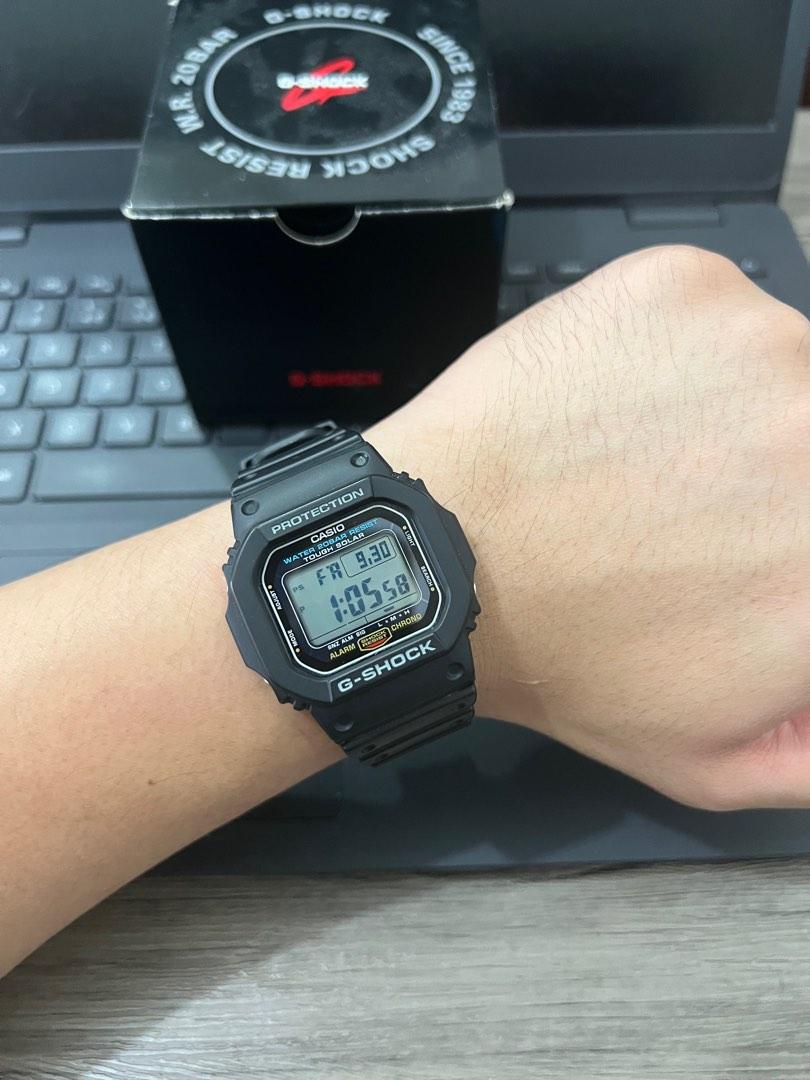 Casio G-Shock G-5600E Tough Solar, Men's Fashion, Watches & Accessories, Watches on Carousell