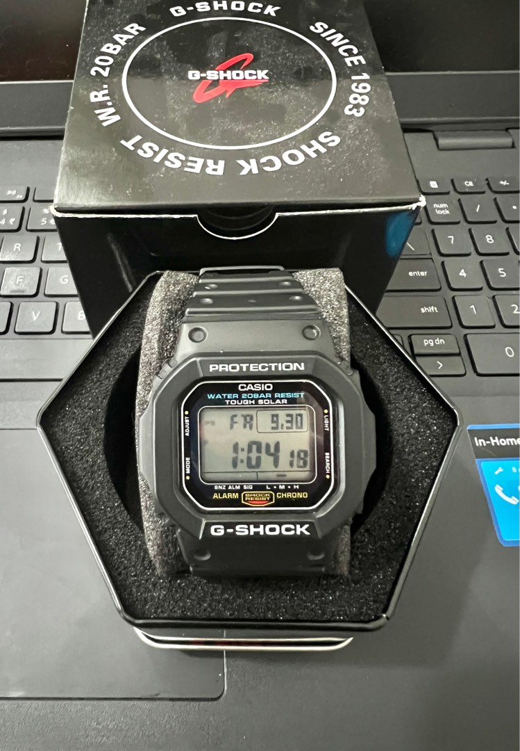 Casio G-Shock G-5600E Tough Solar, Men's Fashion, Watches & Accessories, Watches on Carousell