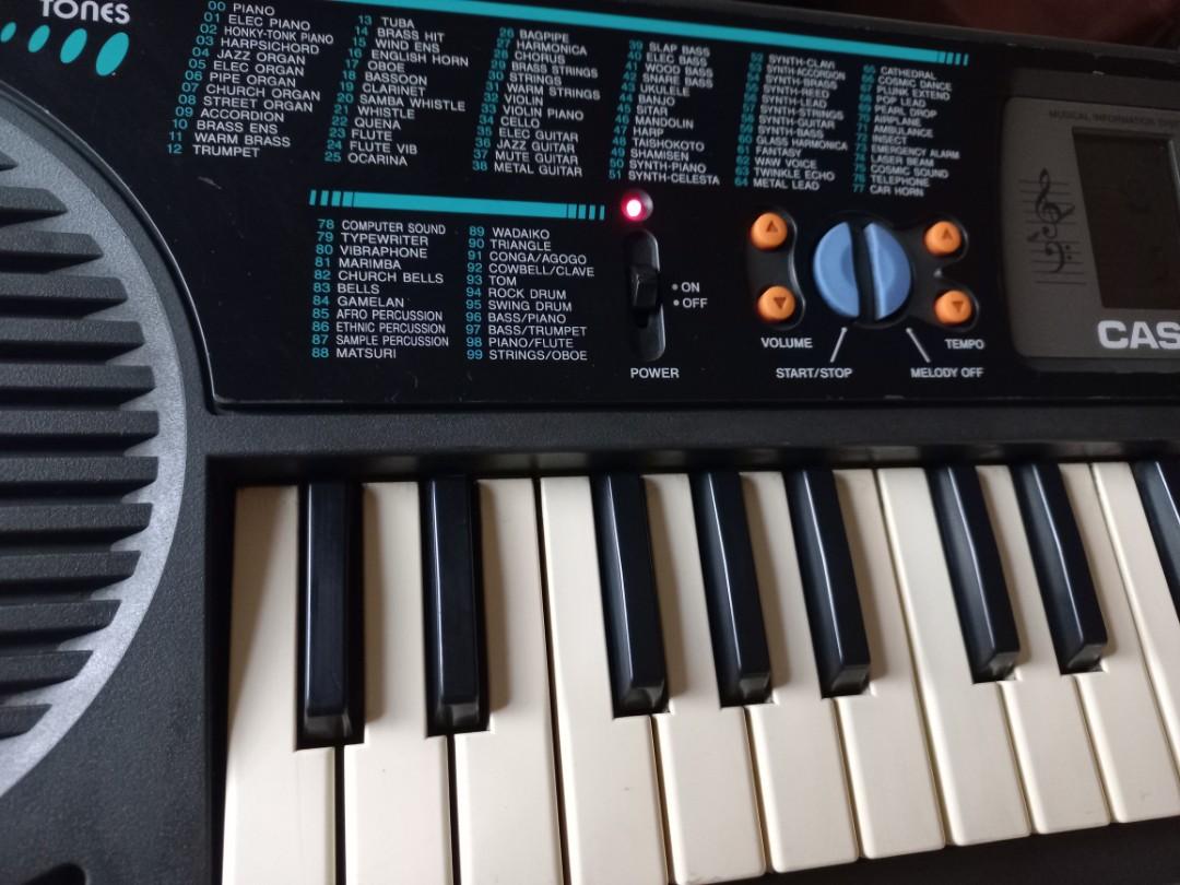 Casio SA-65 Portable Piano Keyboard, Hobbies & Toys, Music & Media ...