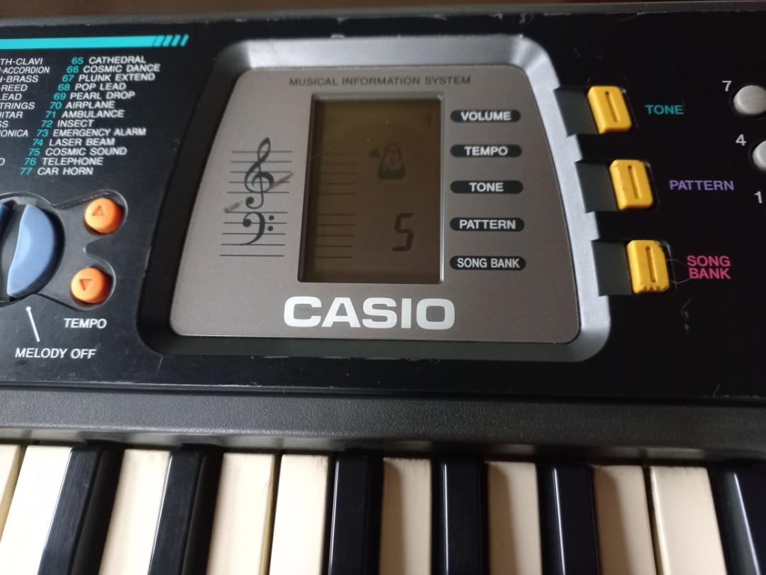 Casio SA-65 Portable Piano Keyboard, Hobbies & Toys, Music & Media ...