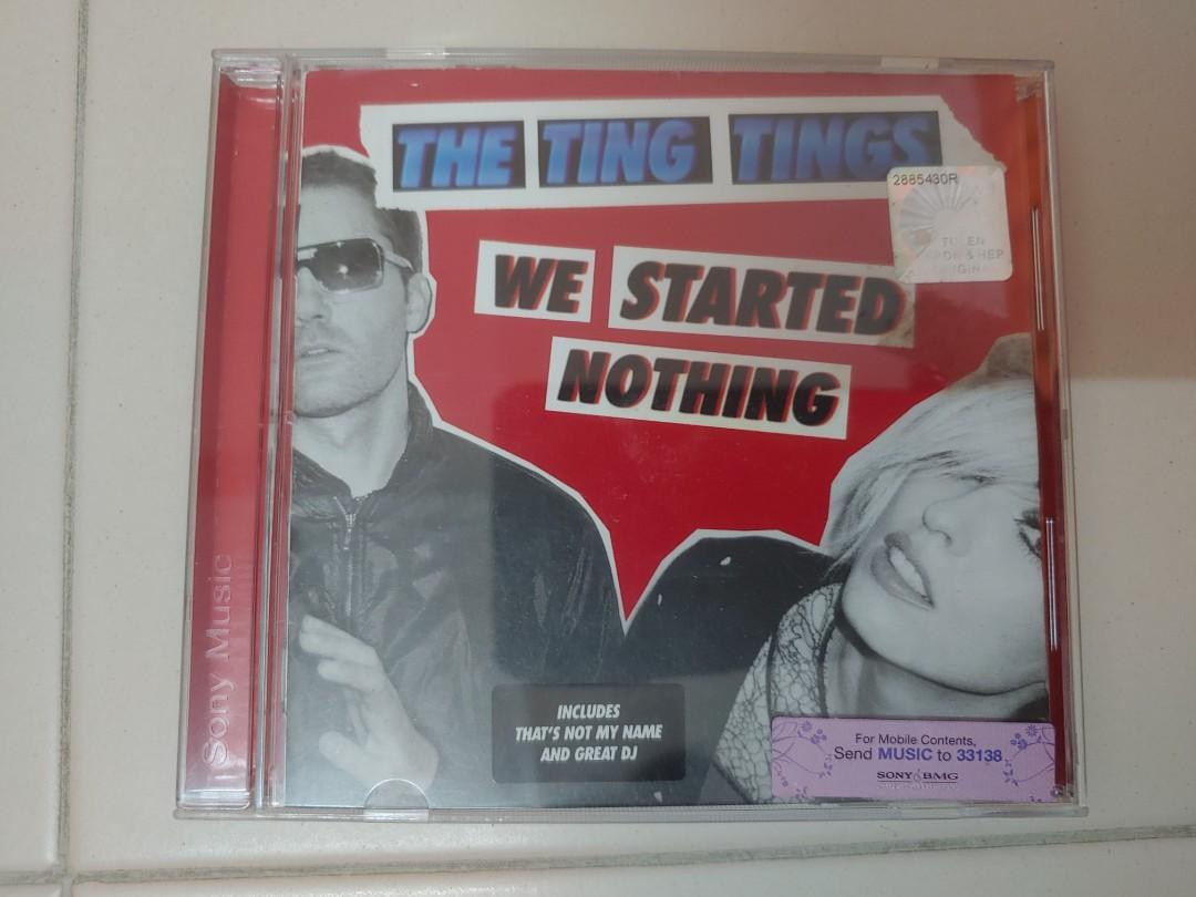 [CD Album] The Ting Tings - We Started Nothing, Hobbies & Toys, Music ...