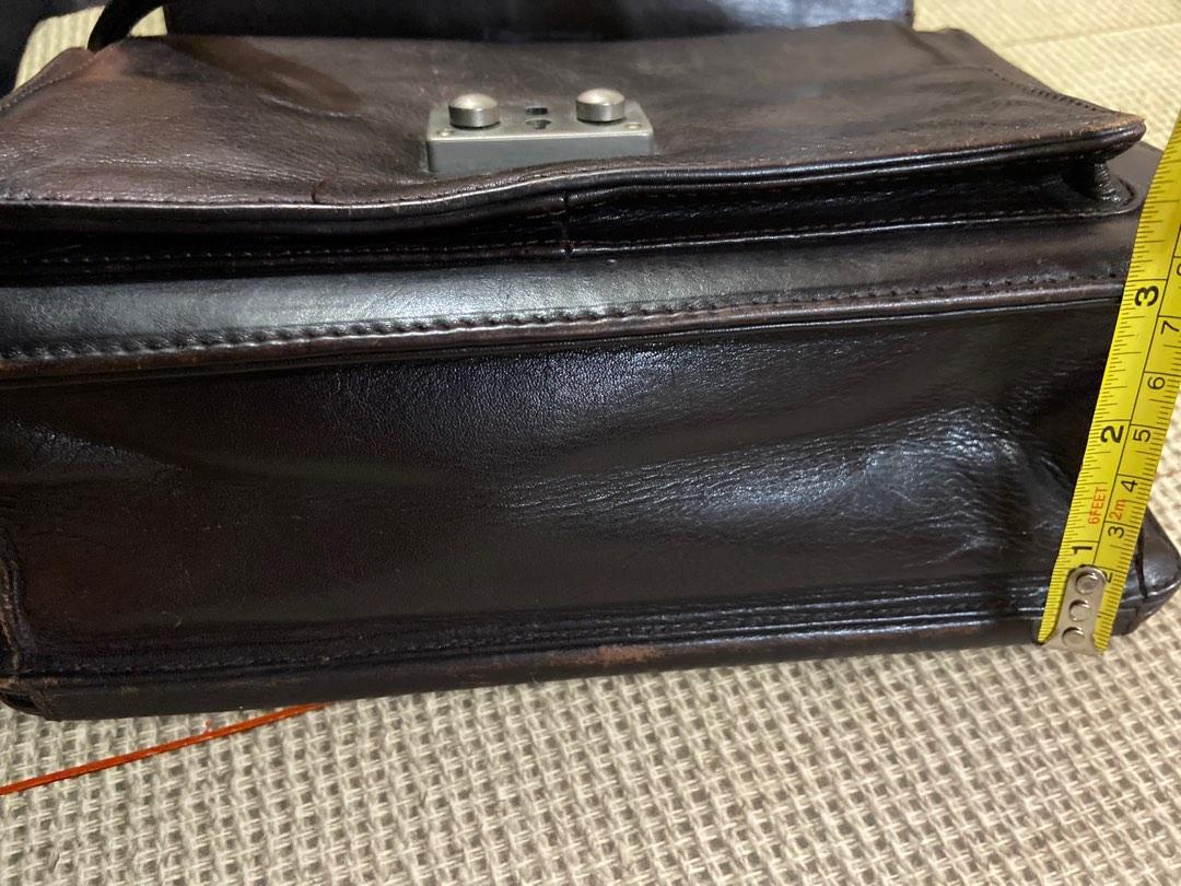 CESTI COLLECTION Brown Leather Clutch Bag, Men's Fashion, Bags, Belt ...