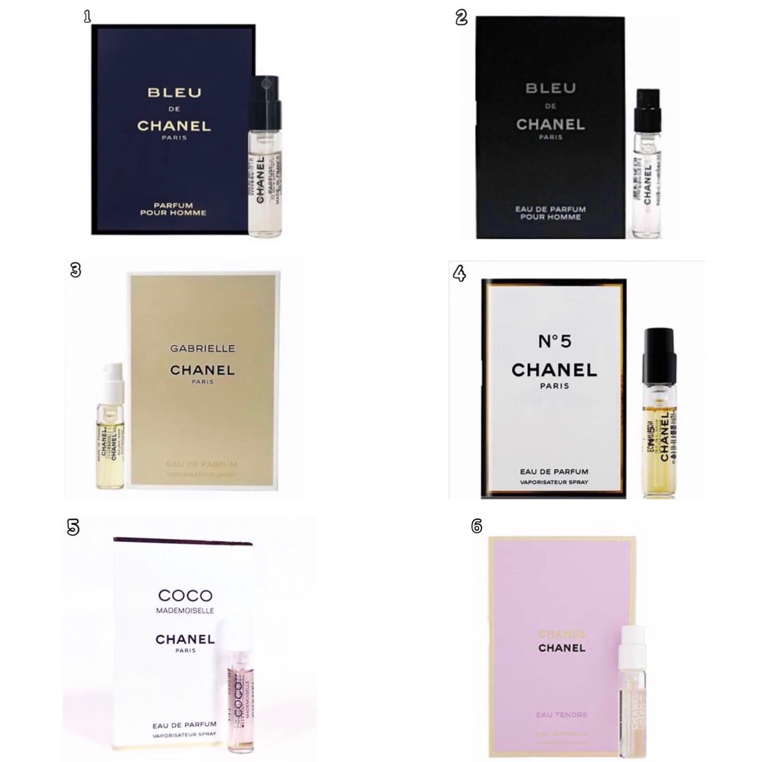 Chanel Vials/ Mini Samples 1.5ml | Chanel Bleu De Chanel EDP (silver ...