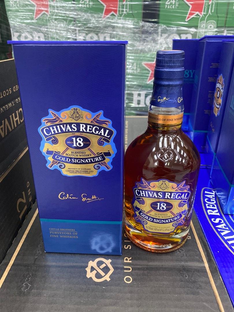 Chivas 18 Years with Gift Box - 700ML (Agent), Food & Drinks, Alcoholic ...
