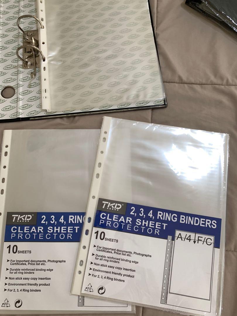 Clear Book & Ring Binders, Hobbies & Toys, Stationary & Craft ...