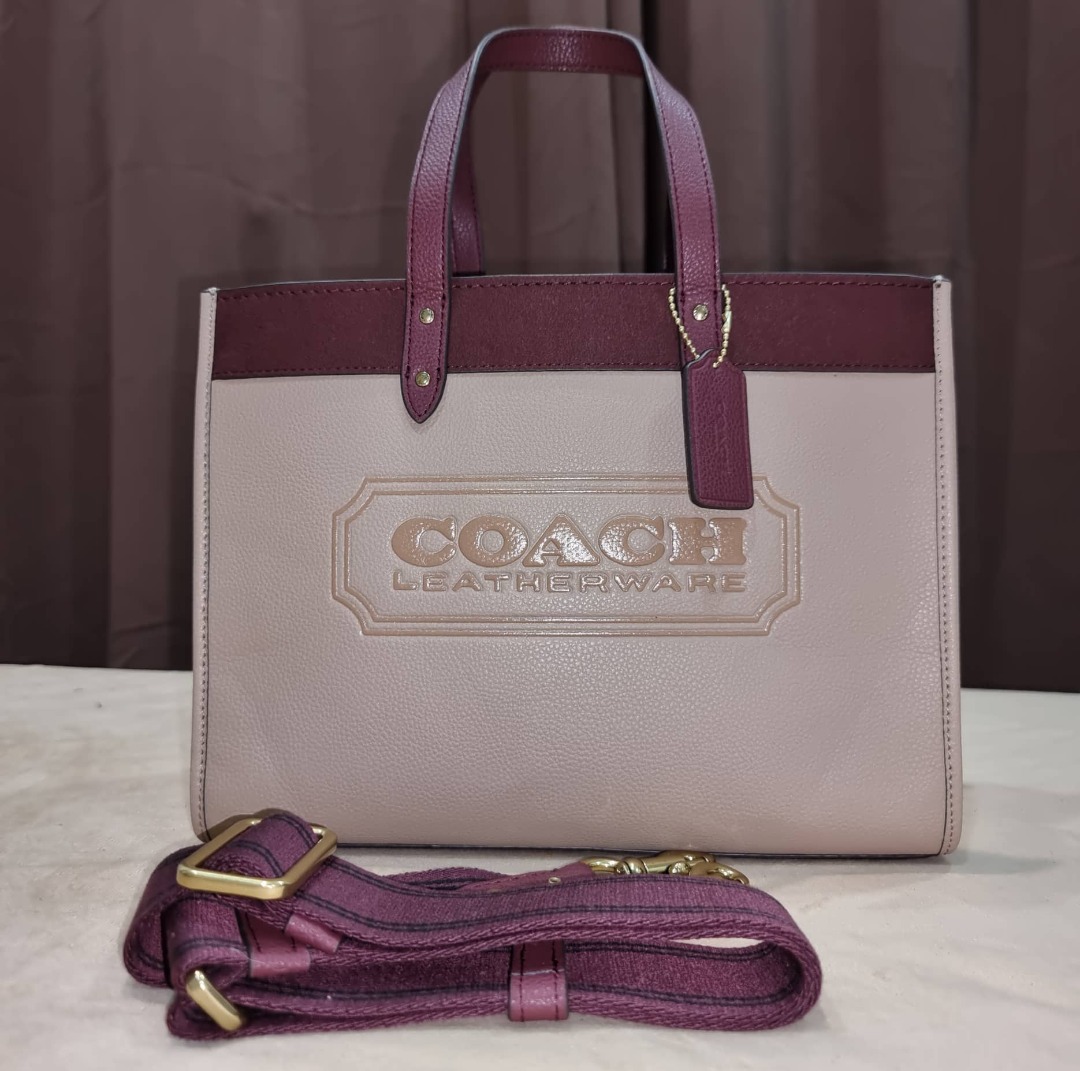 Coach Field tote 30, Luxury, Bags & Wallets on Carousell