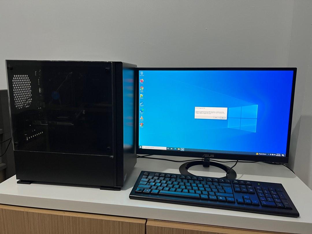 Computer set (I5 7th gen, 1660 ti), Computers & Tech, Desktops on Carousell